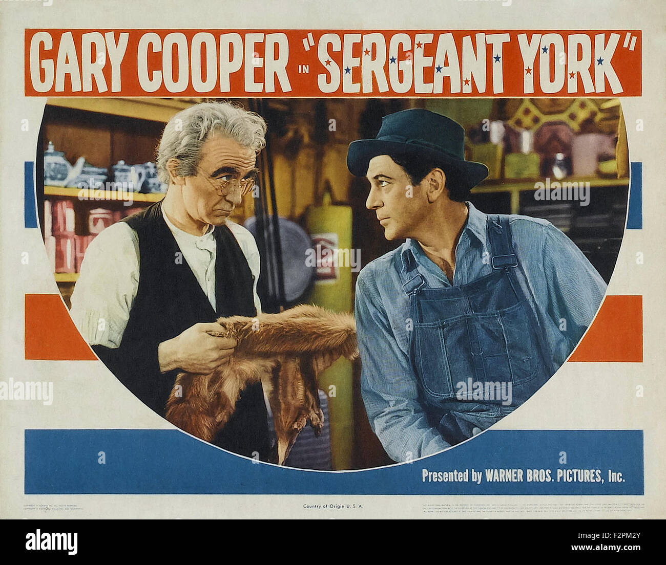 Sergeant York - Movie Poster Stock Photo - Alamy