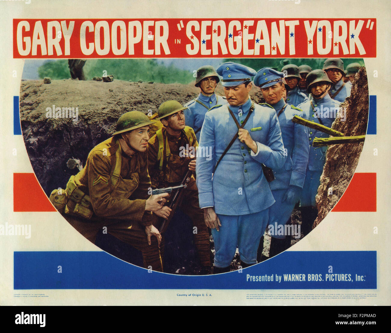 Sergeant York - Movie Poster Stock Photo - Alamy