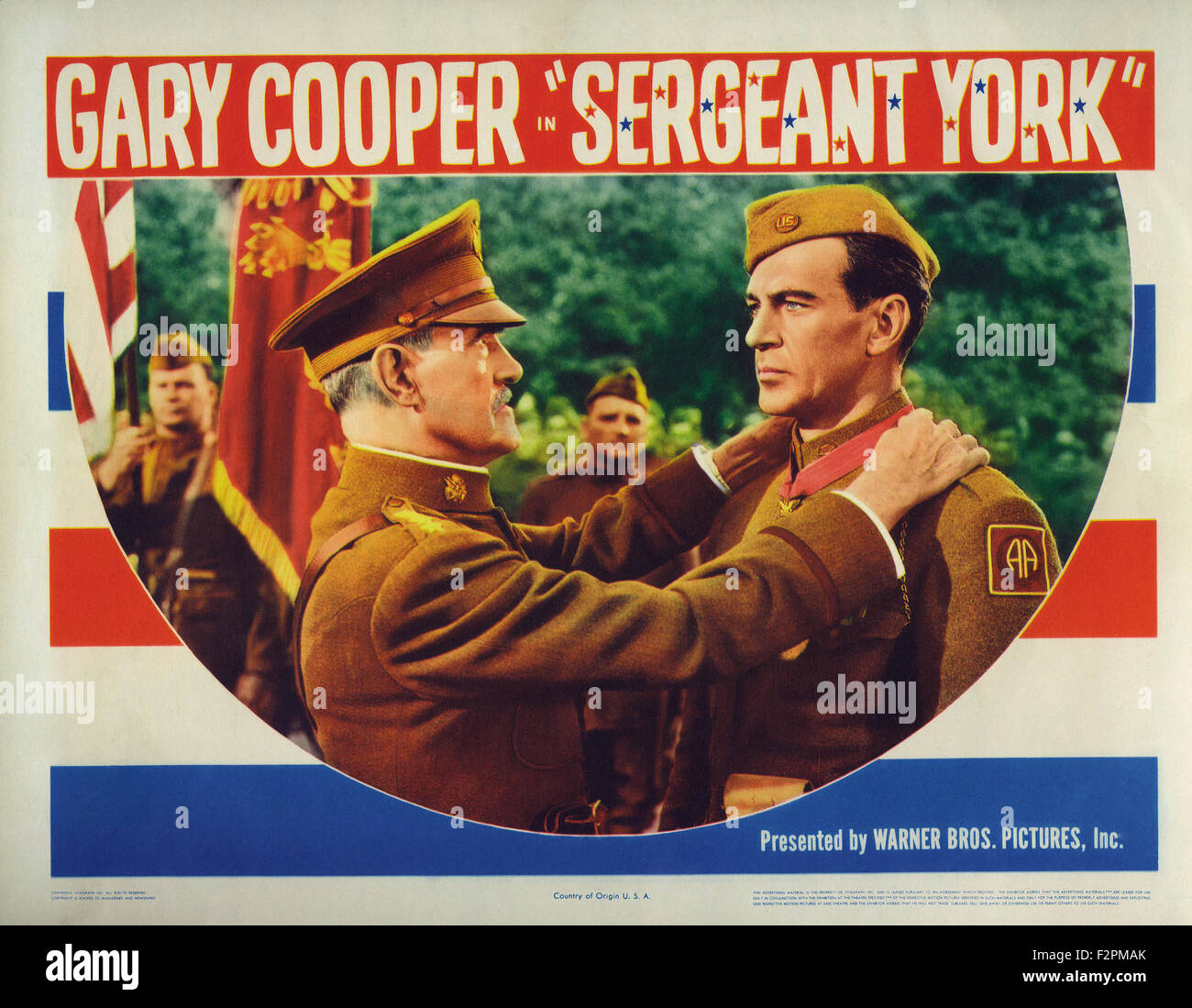 Sergeant york movie poster hi-res stock photography and images - Alamy