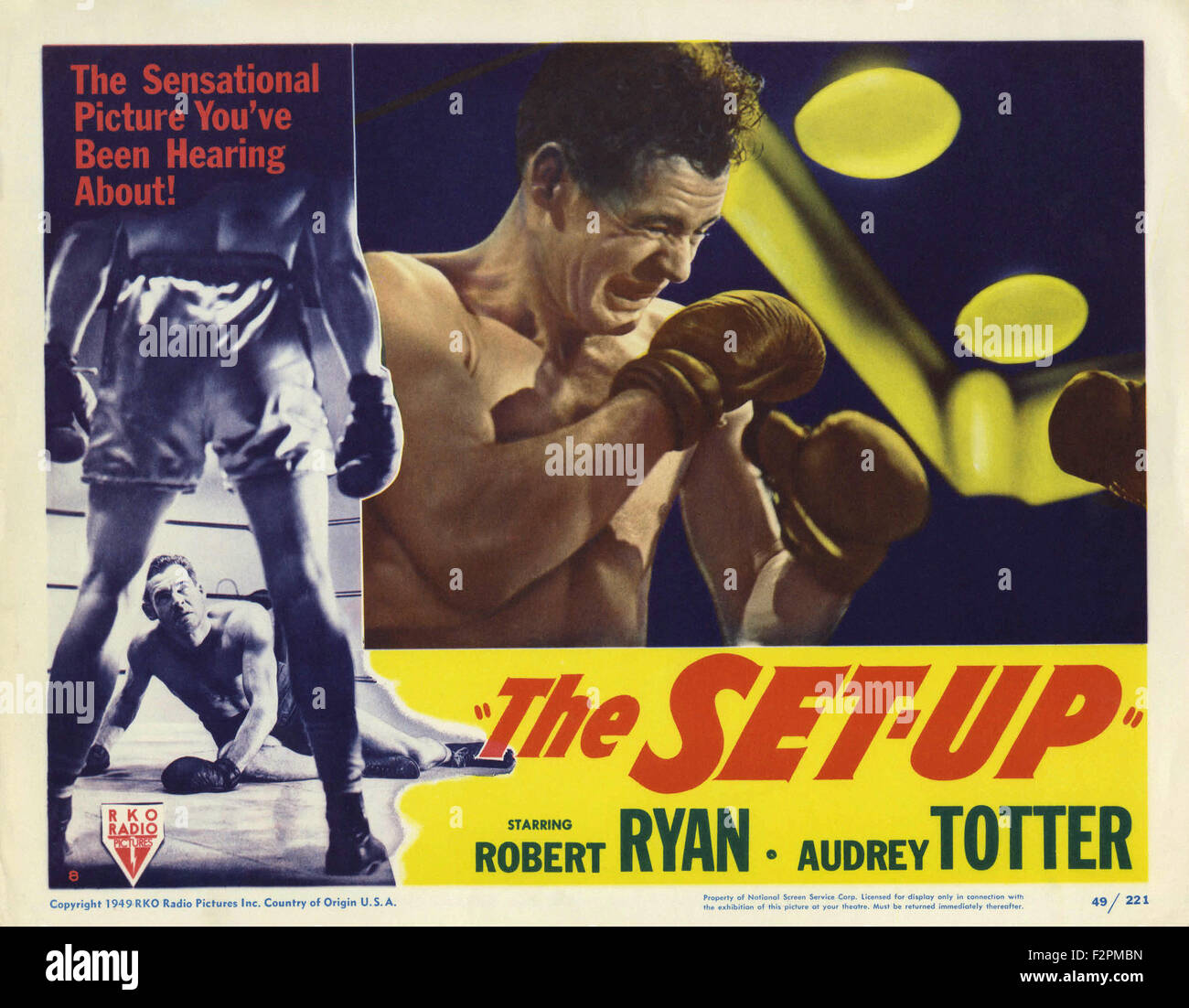 Set Up, The (1949) - Movie Poster Stock Photo - Alamy