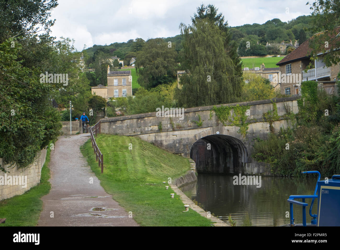 The Kennet and Avon Canal At Bath, Somerset Stock Photo - Alamy