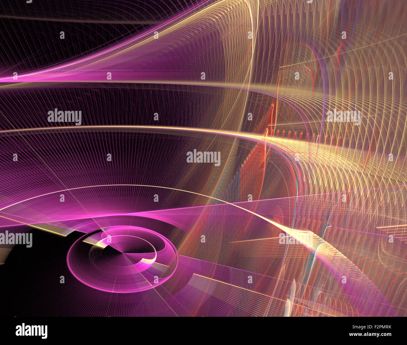 Abstract pink camera objective glass lens black background Stock Photo ...