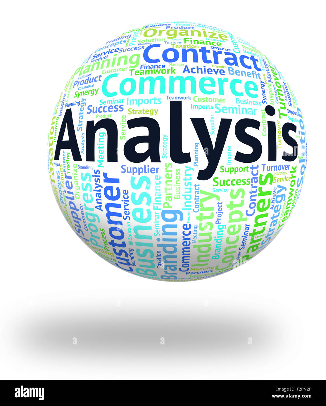 Analysis Word Indicating Data Analytics And Words Stock Photo - Alamy