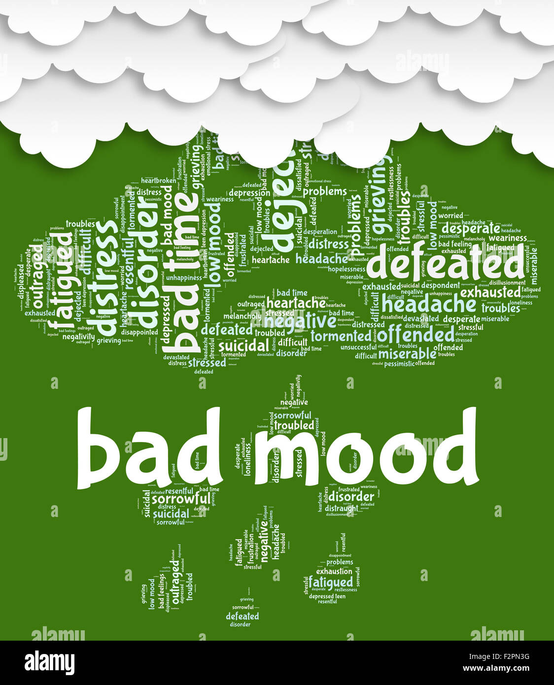 Bad Mood Meaning Low Spirited And Sadly Stock Photo Alamy bad-mood-meaning-low-spirited-and-sadly-stock-photo-alamy