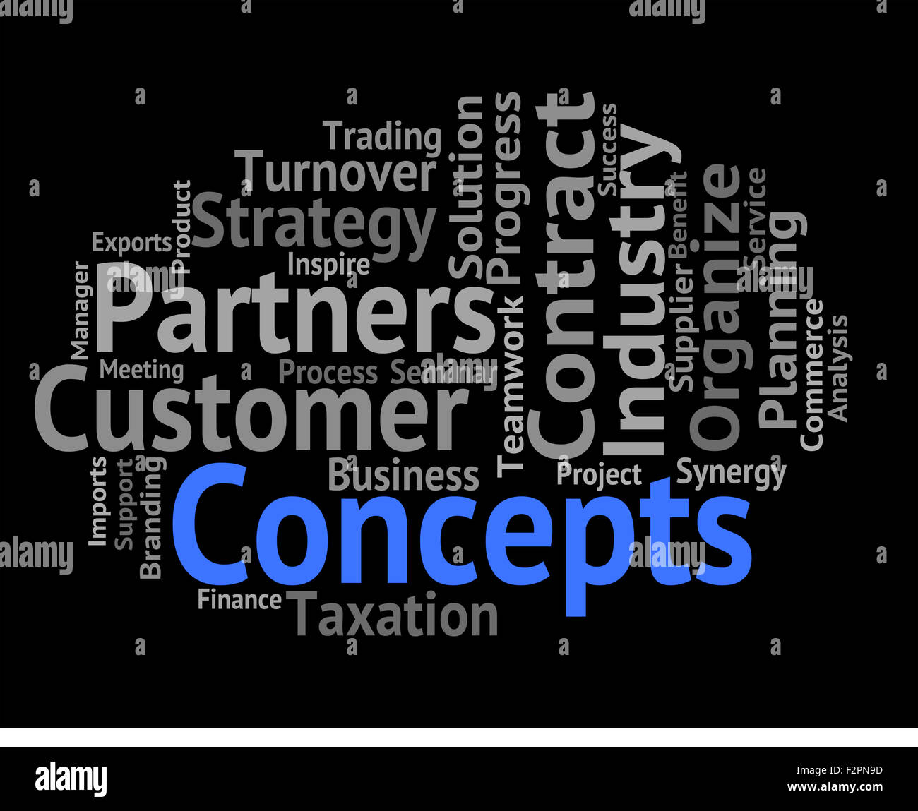 Concepts Word Representing Invention Words And Wordclouds Stock Photo ...