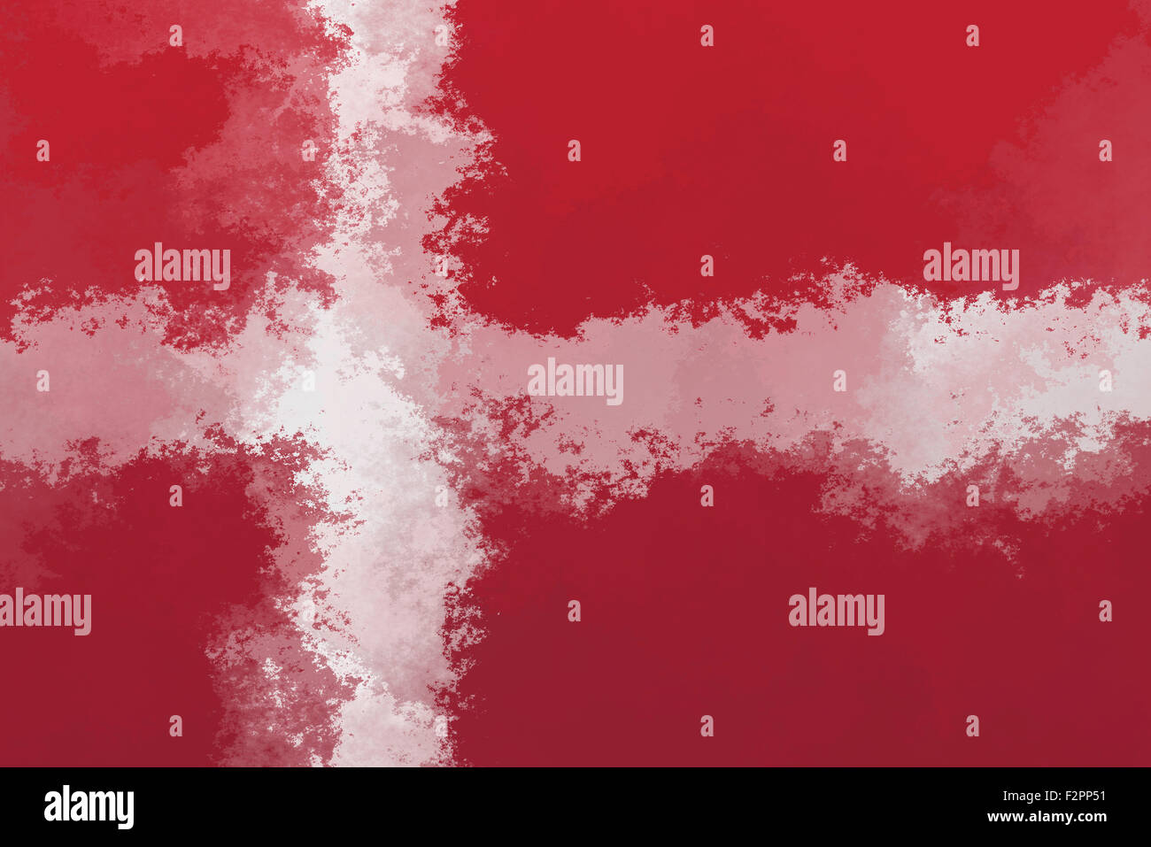 Danish flag - grunge design pattern Stock Photo - Alamy
