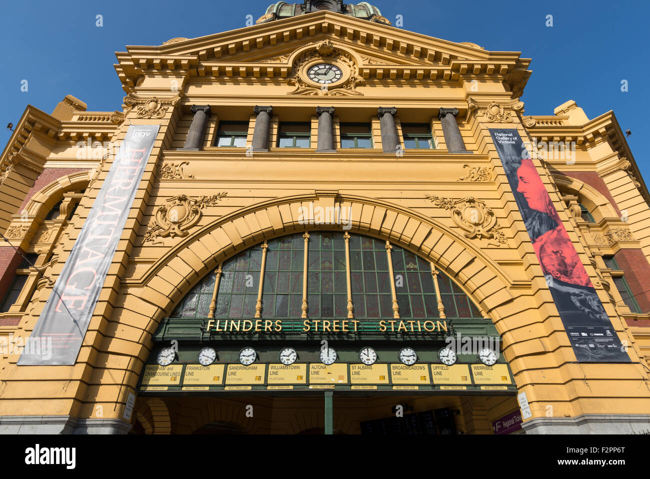 Flinders Street Railway Station in Melbourne, Australia Stock Photo - Alamy