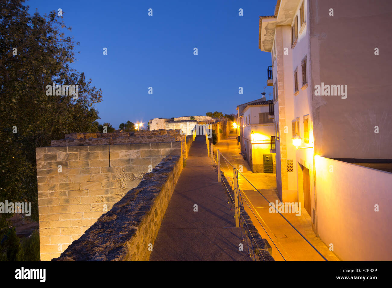 Take on the castle fortifications surrounding the Mallorcan village of ...