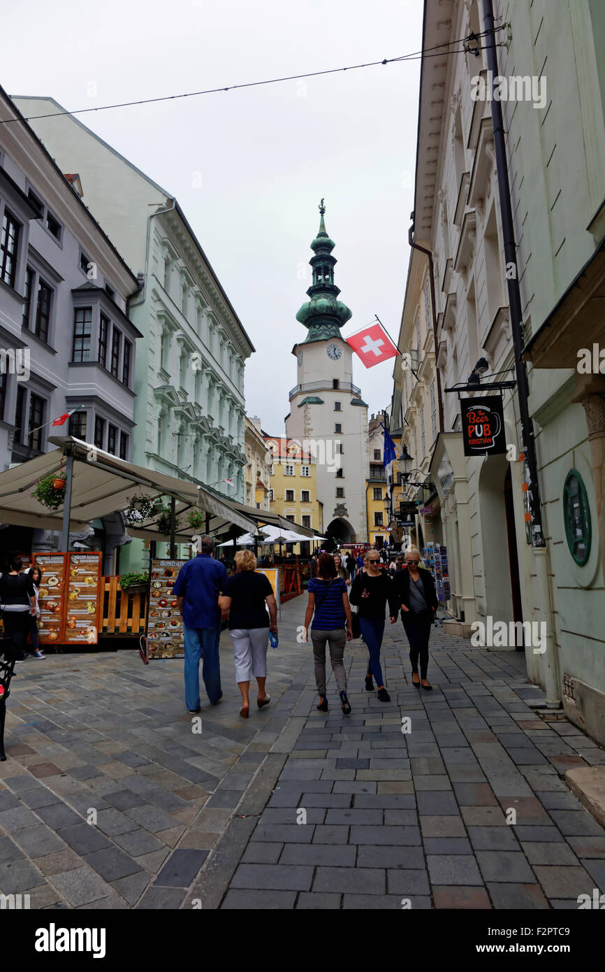 St Michael's Gate Stock Photo - Alamy