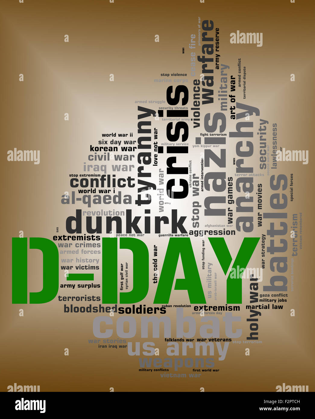 D Day Indicating Military Action And Combat Stock Photo - Alamy