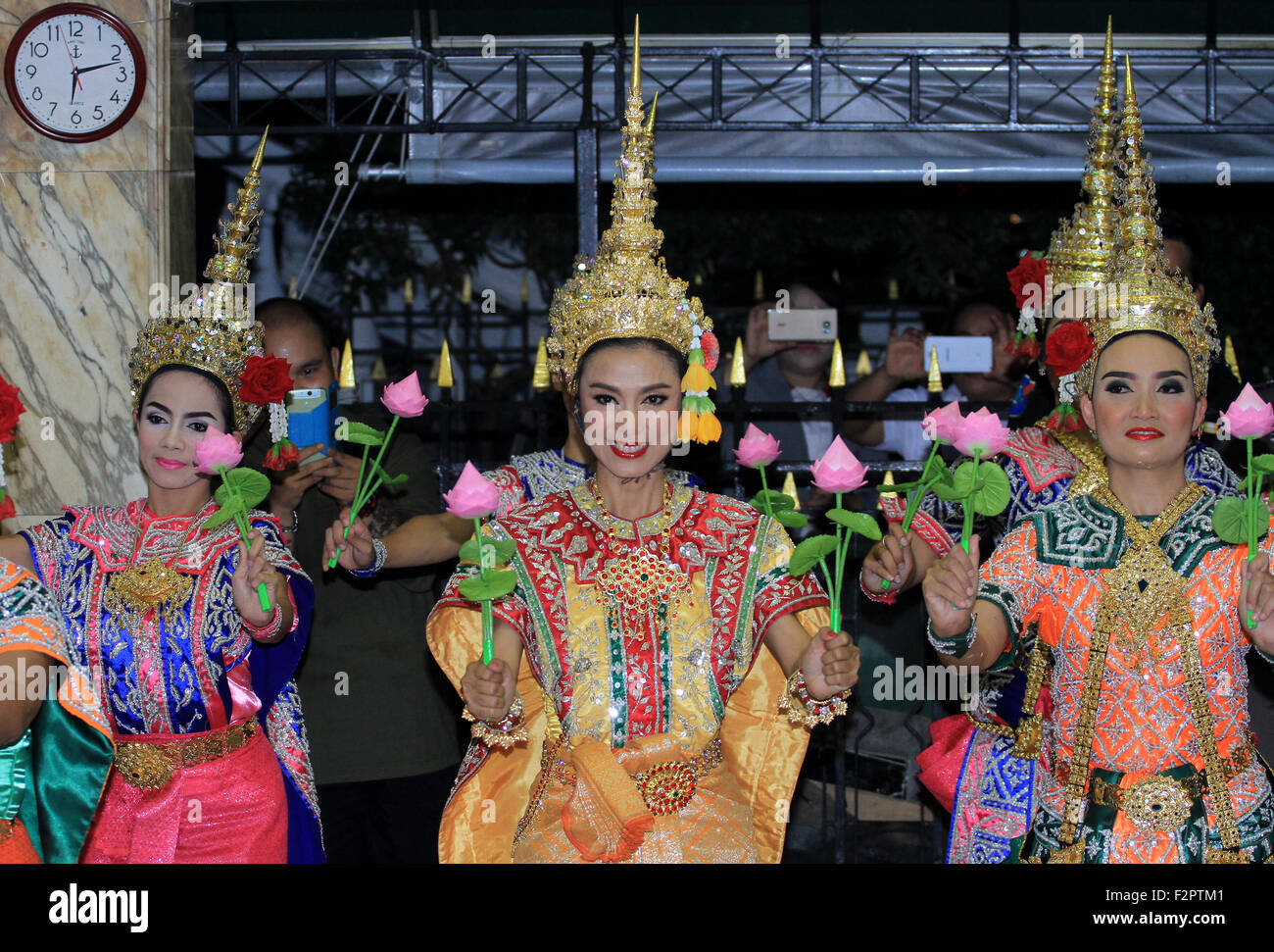 Bangkok, Thailand. 22nd Sep, 2015. Hong Kong SAR movie stars Michelle ...