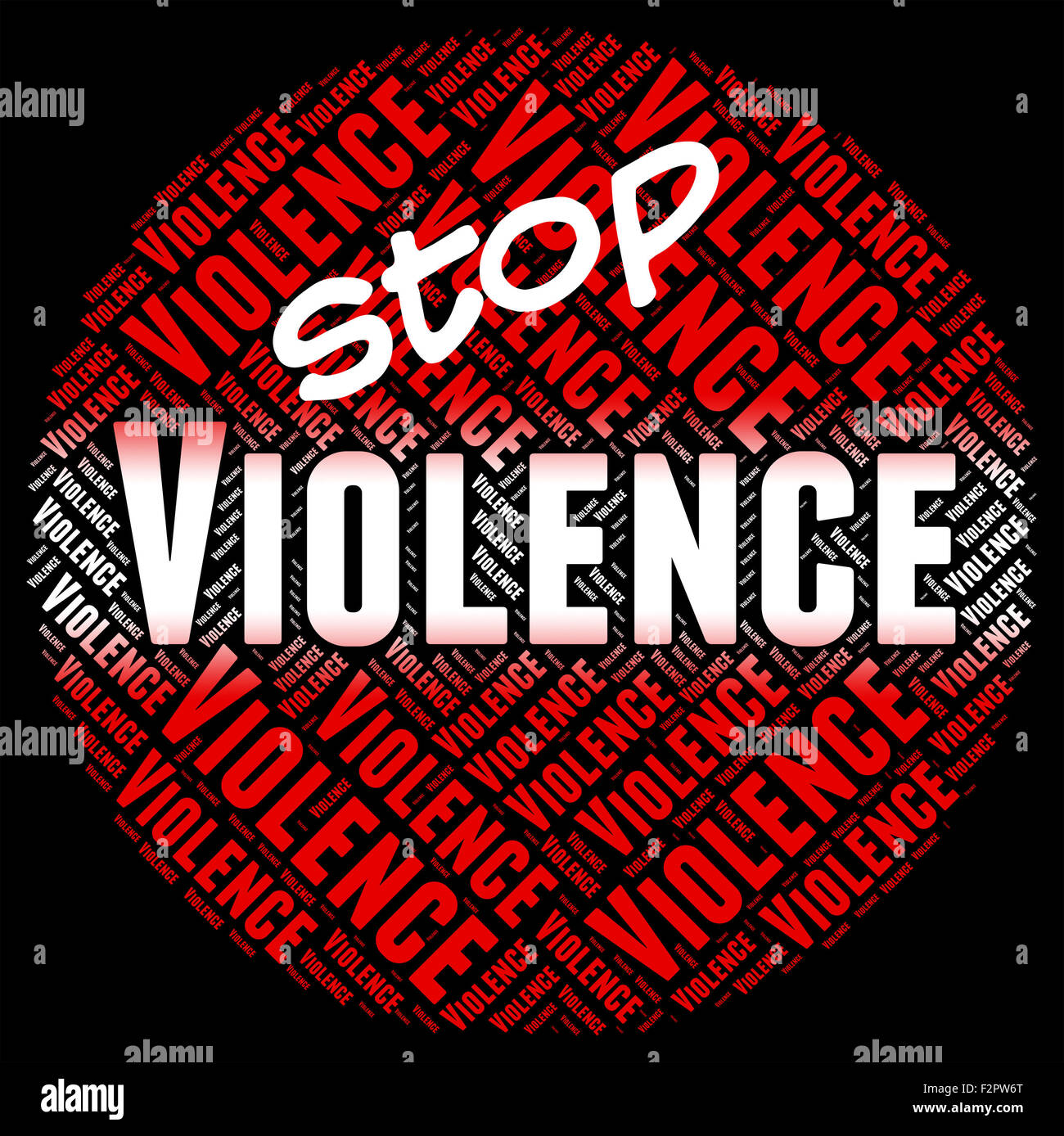 Stop Violence Sign