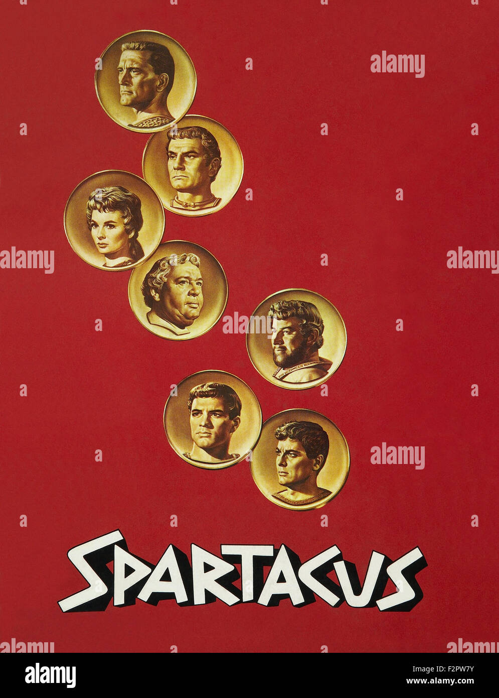 Spartacus - Movie Poster Stock Photo - Alamy