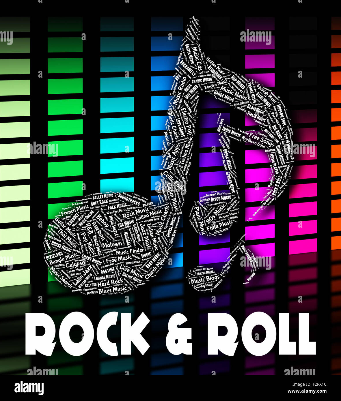 Sound rock and roll hi-res stock photography and images - Alamy