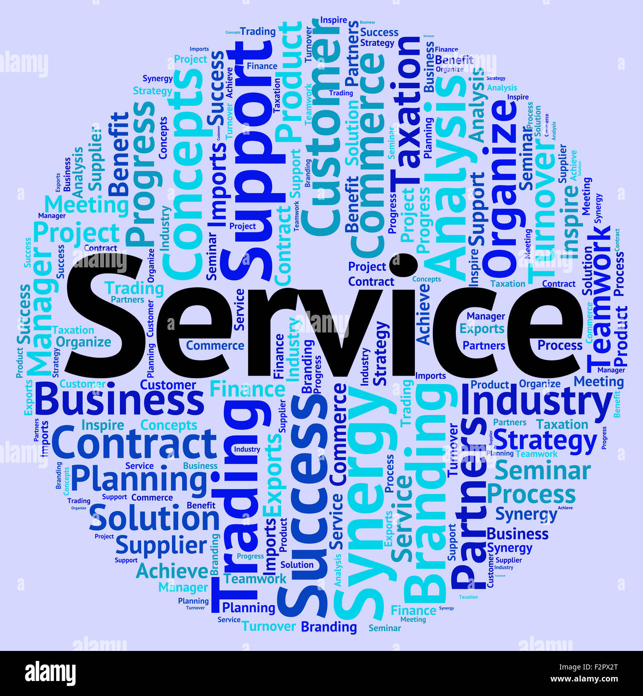 Service Word Indicating Help Desk And Wordclouds Stock Photo - Alamy