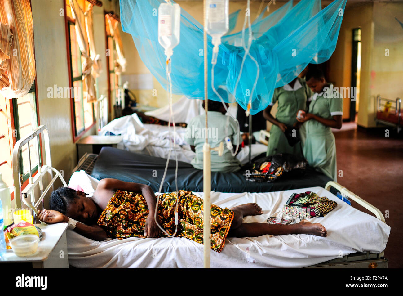 TANZANIA, Korogwe, village Kwalukonge, KWALUKONGE HEALTH CENTRE ...