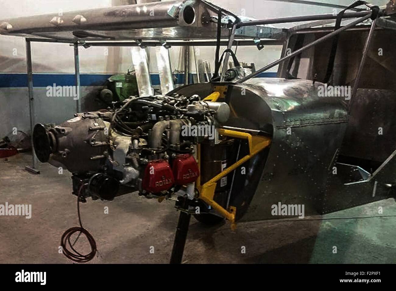 Erbil, Iraq. 21st Sep, 2015. One of the plane of Muqdad Mzoory Taha, he ...