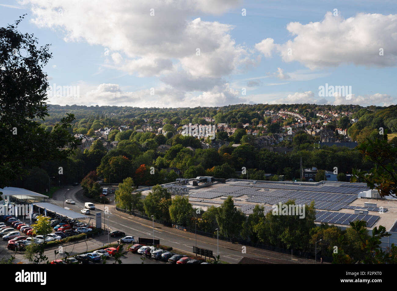 Suburb with trees hi-res stock photography and images - Alamy