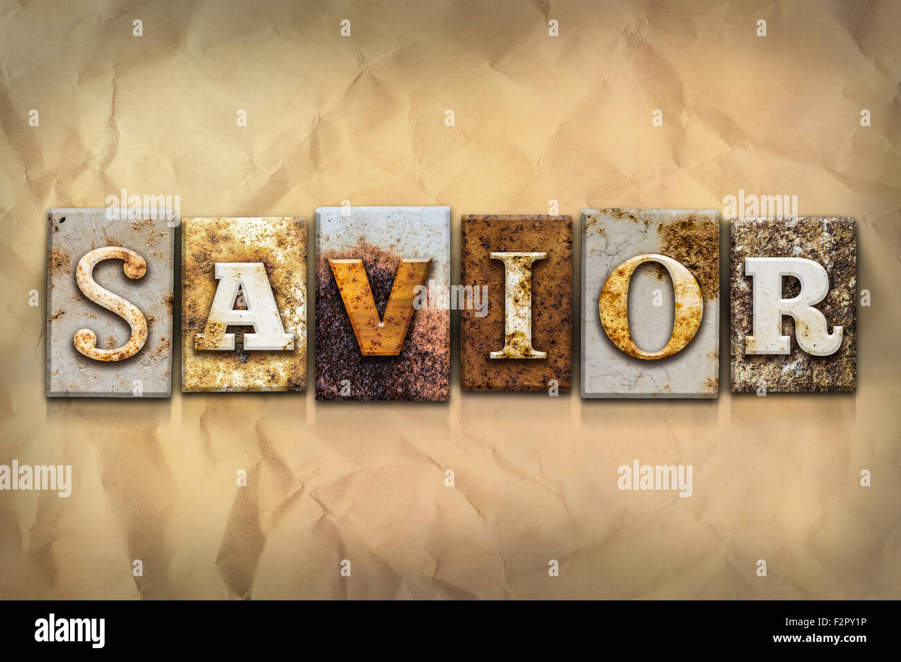 Savior word sign hi-res stock photography and images - Alamy