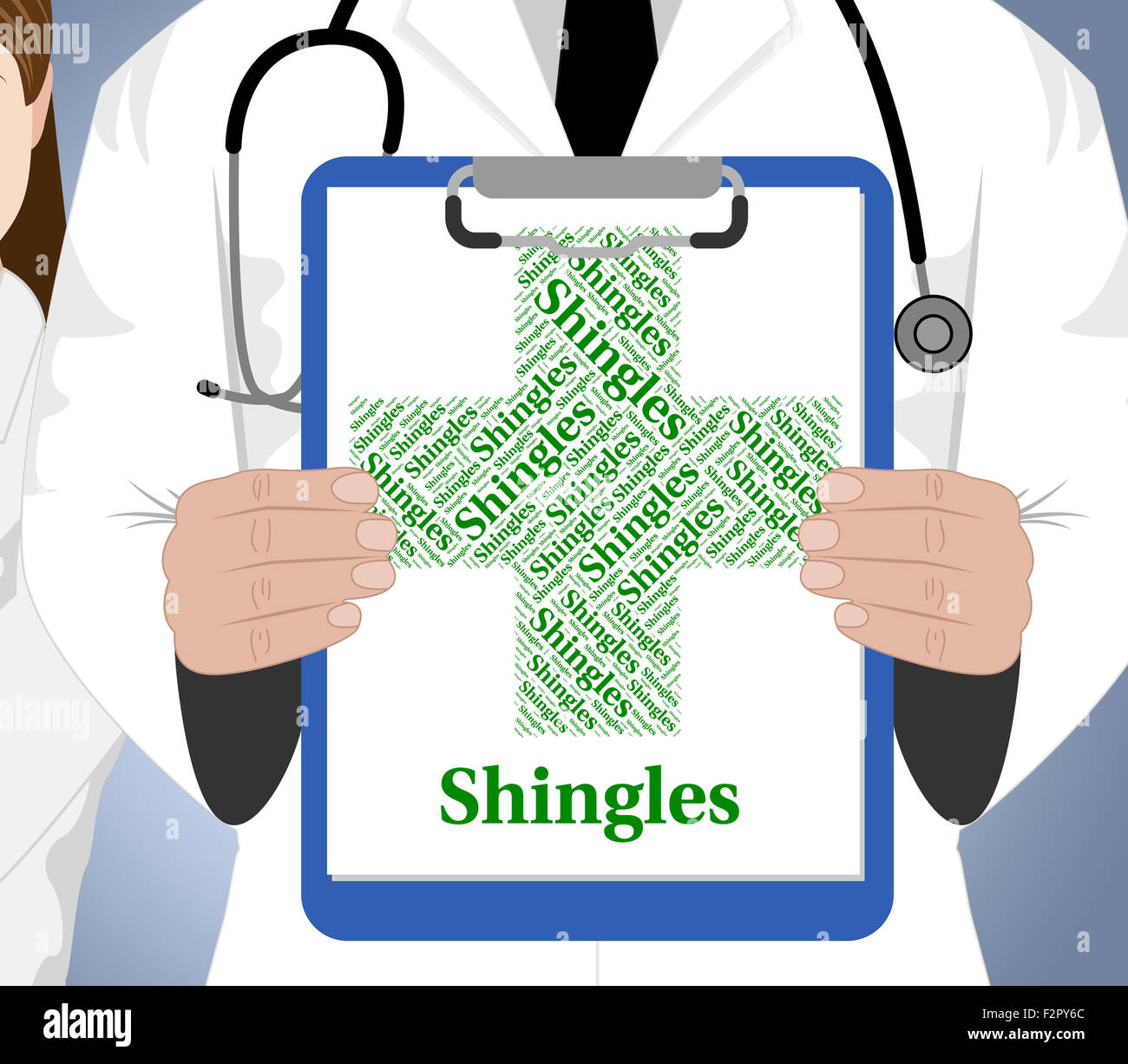 Shingles Disease Clipart