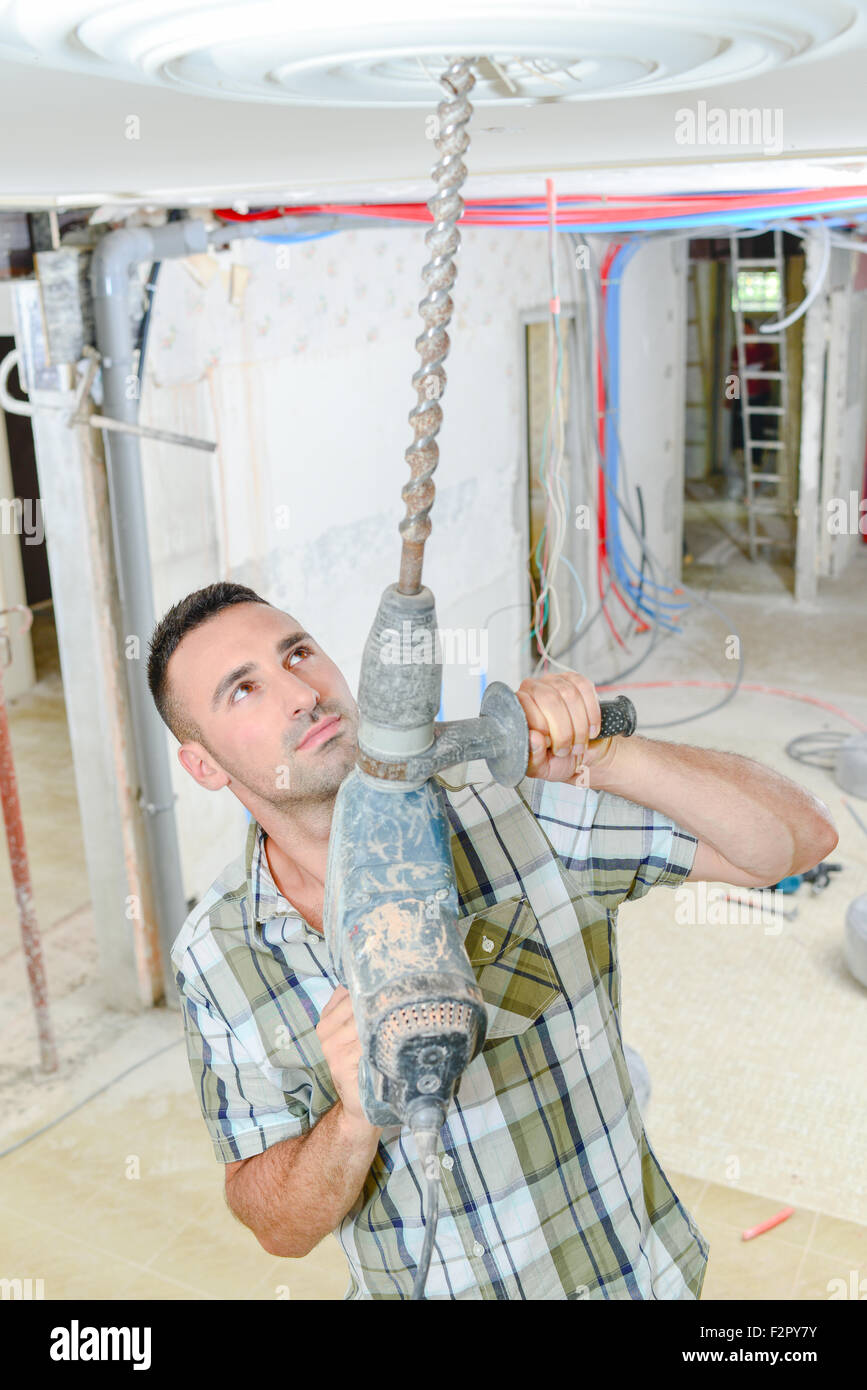 Drill ceiling hi-res stock photography and images - Alamy