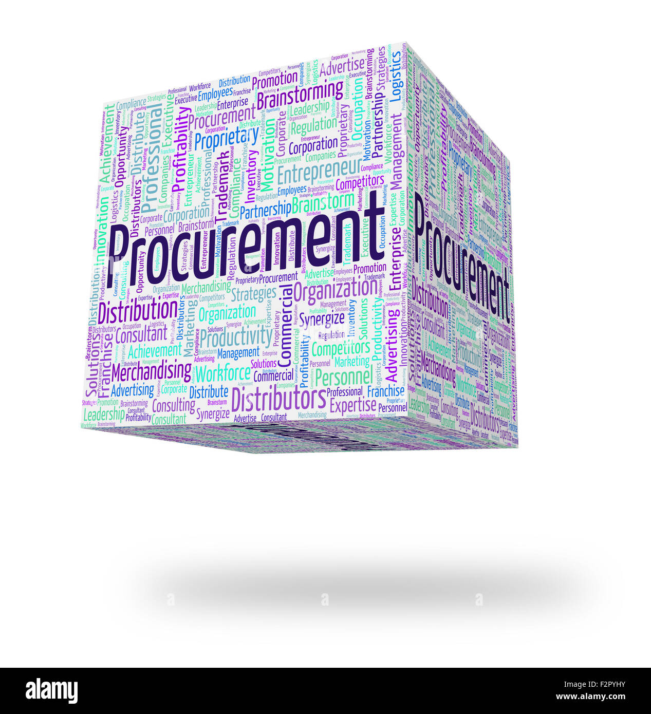 Procurement Word Showing Wordcloud Acquire And Procuring Stock Photo ...