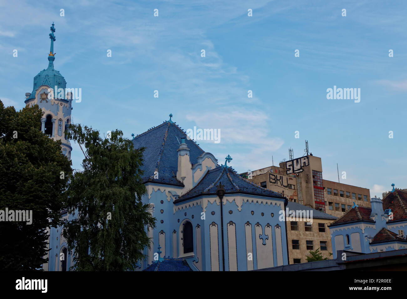 Blue church hi-res stock photography and images - Alamy