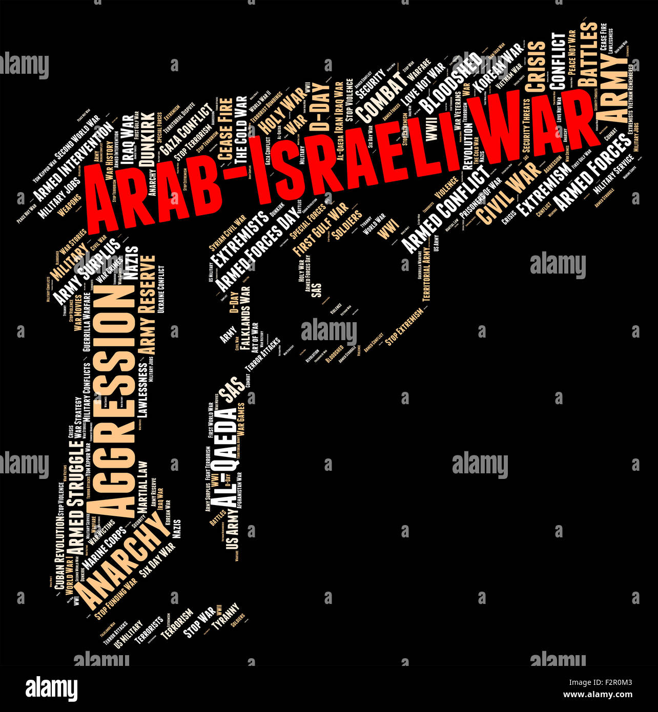 War showing military action words hi-res stock photography and images ...