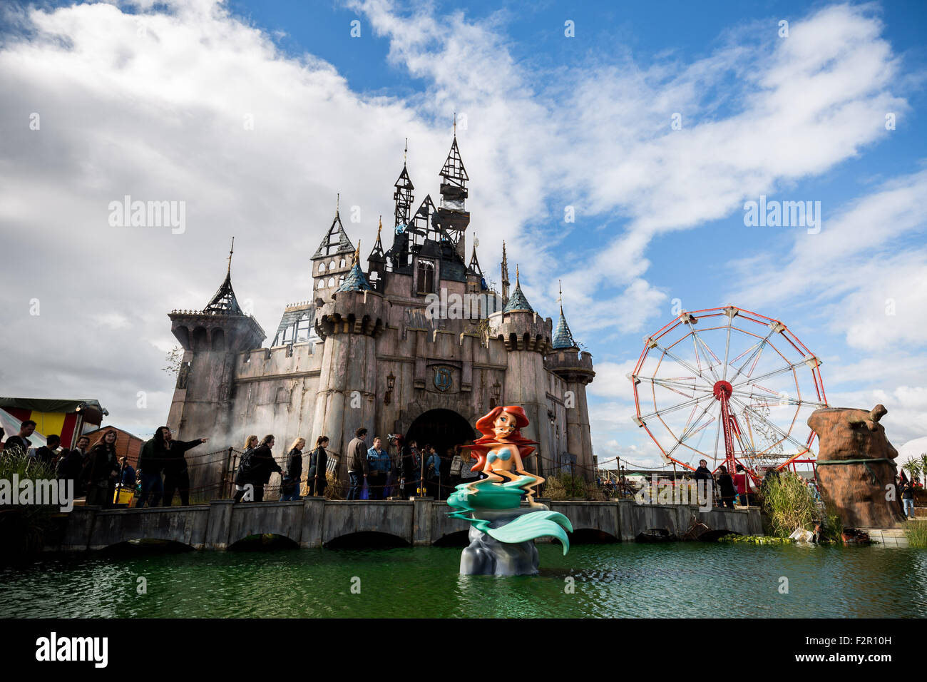 Weston-Super-Mare, UK. 22nd September, 2015. Banksy’s Dismaland ...