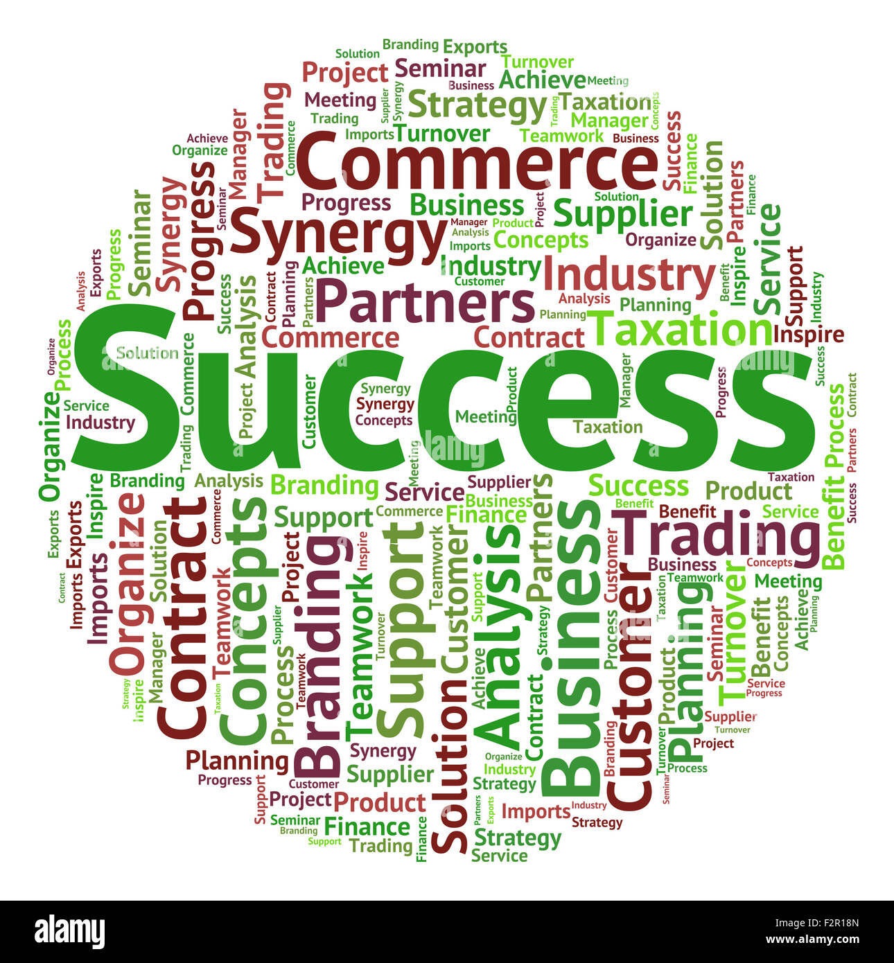 Success Word Showing Triumph Resolution And Victory Stock Photo - Alamy