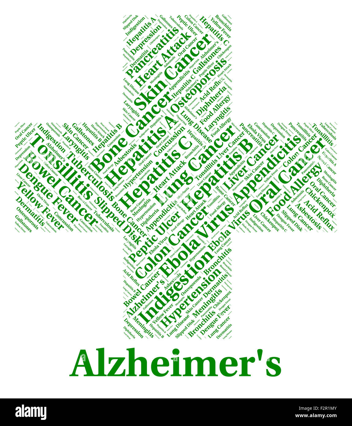 Alzheimer's Disease Representing Mental Deterioration And Afflictions ...