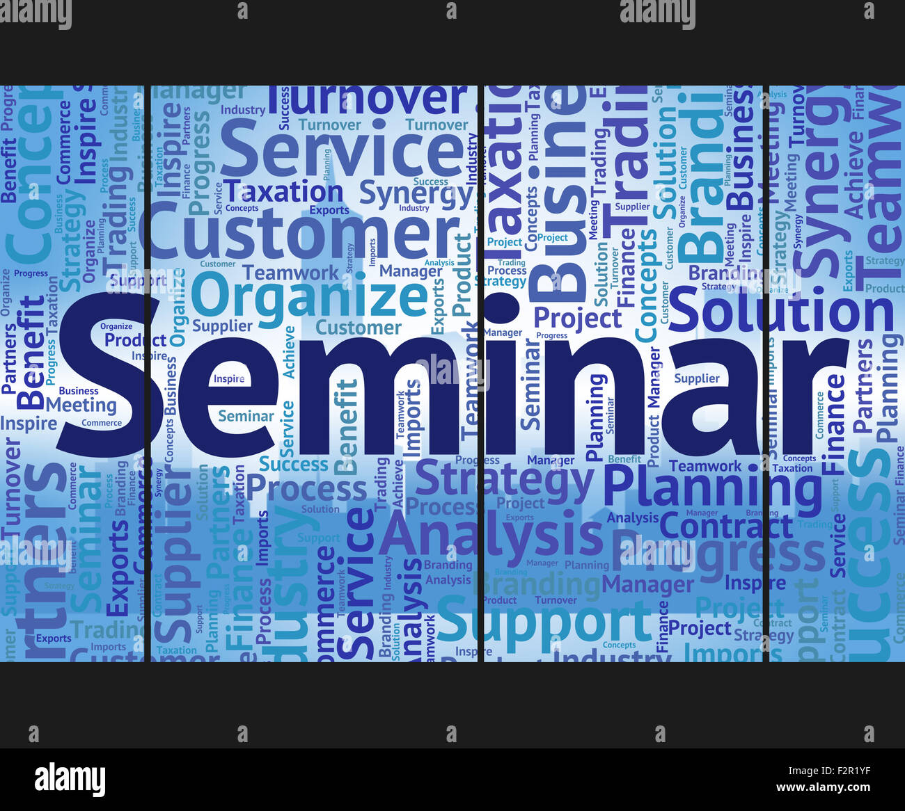 Seminar word hi-res stock photography and images - Alamy