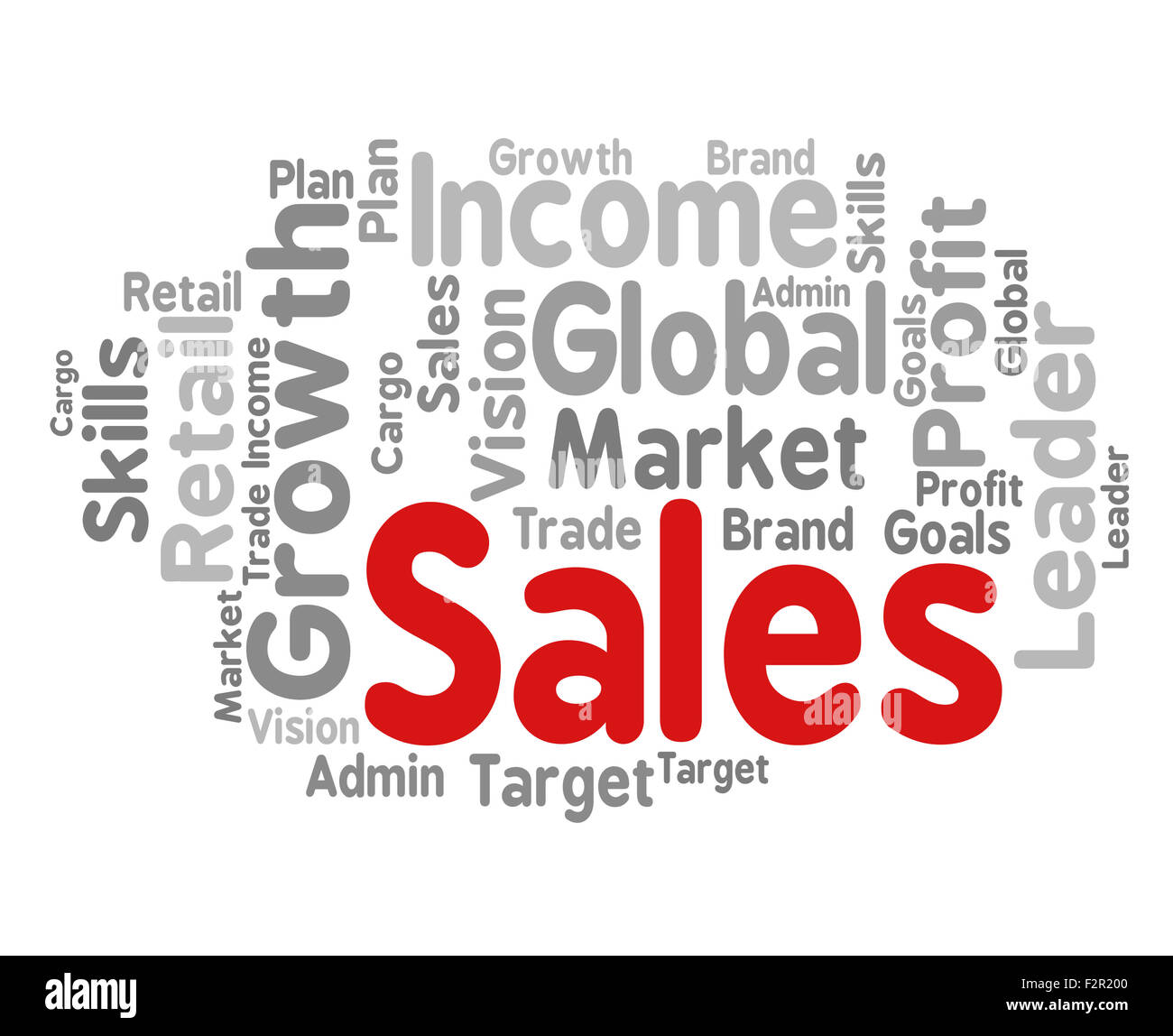 Sales Word Showing Text Marketing And Market Stock Photo - Alamy
