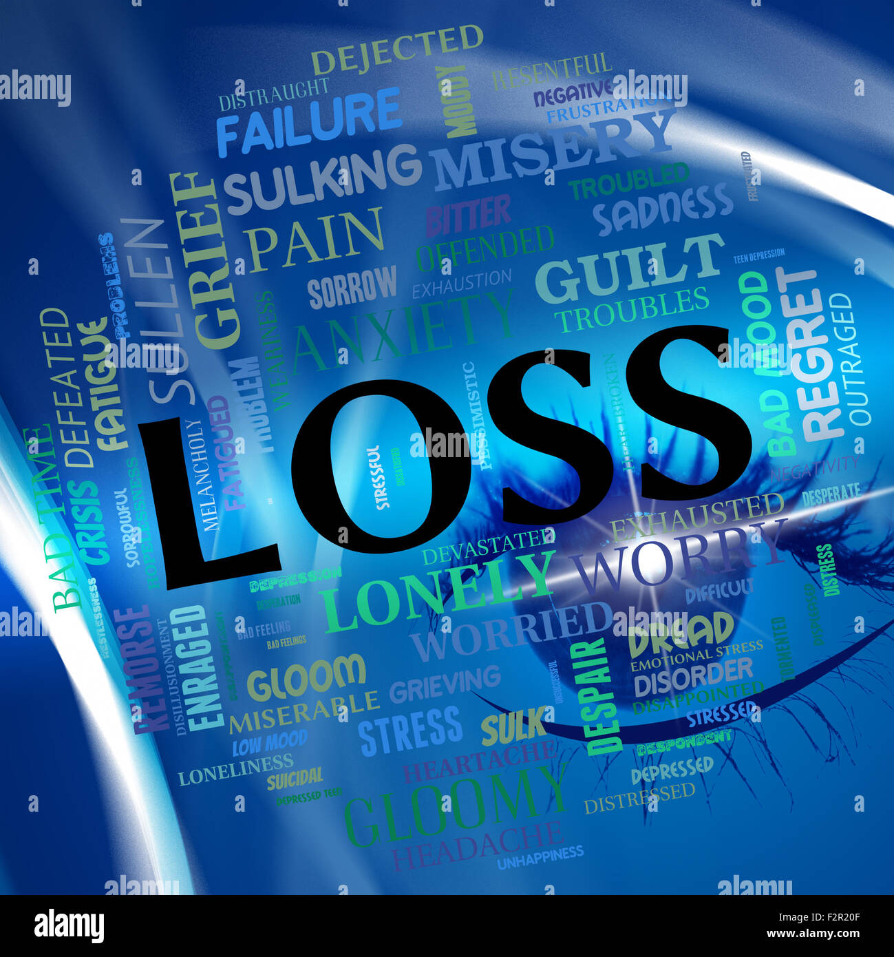Loss word hi-res stock photography and images - Alamy