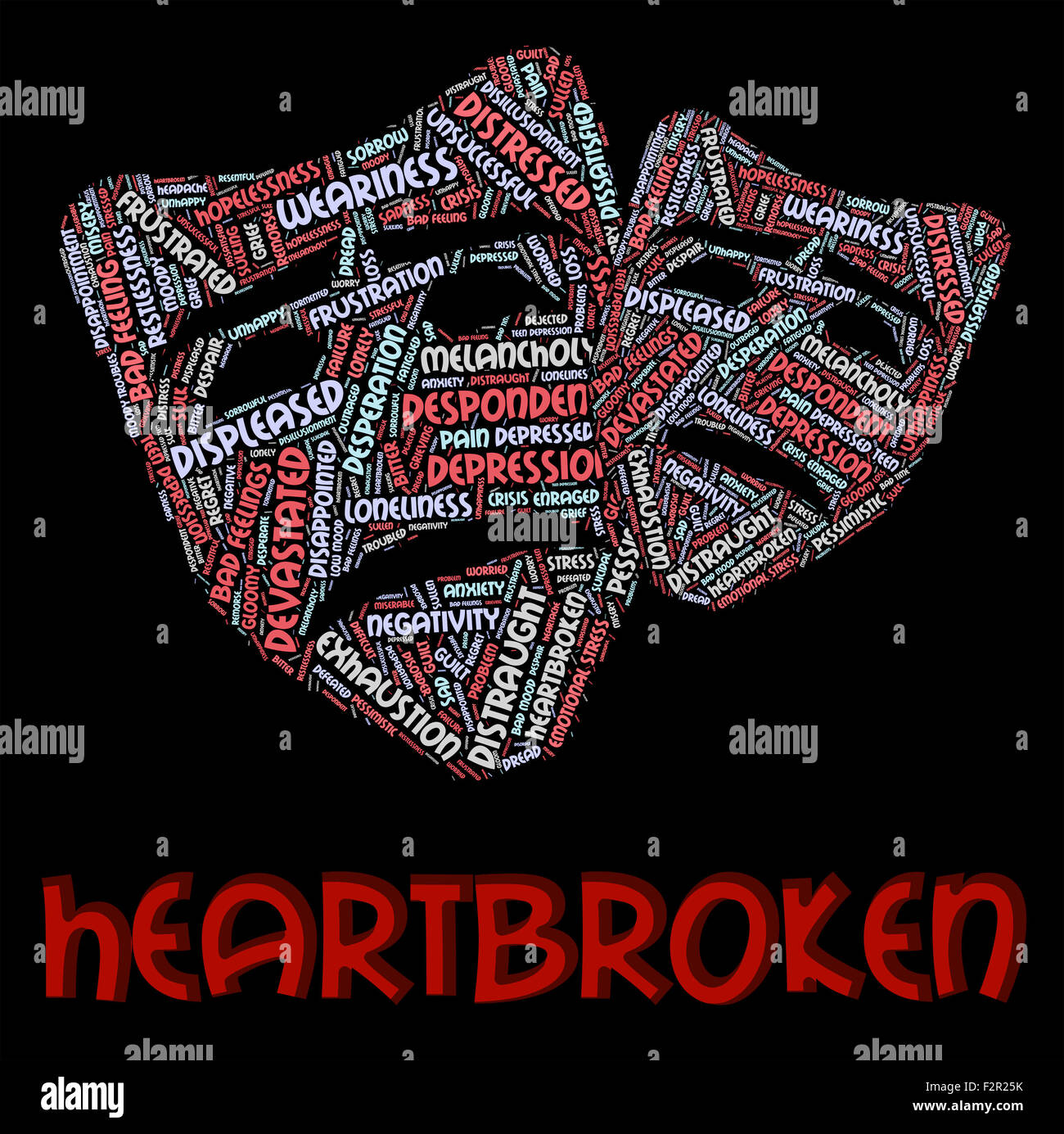 Grief stricken heartbroken heavy hearted hi-res stock photography and ...