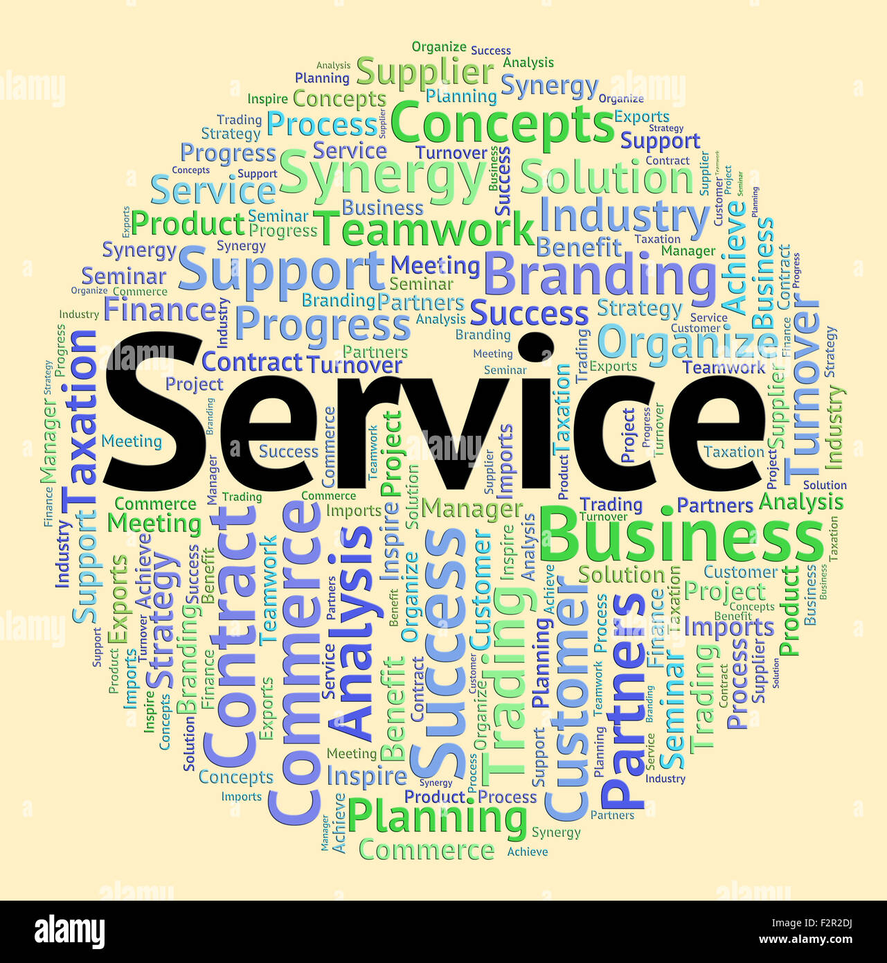 Service Word Representing Help Desk And Text Stock Photo - Alamy