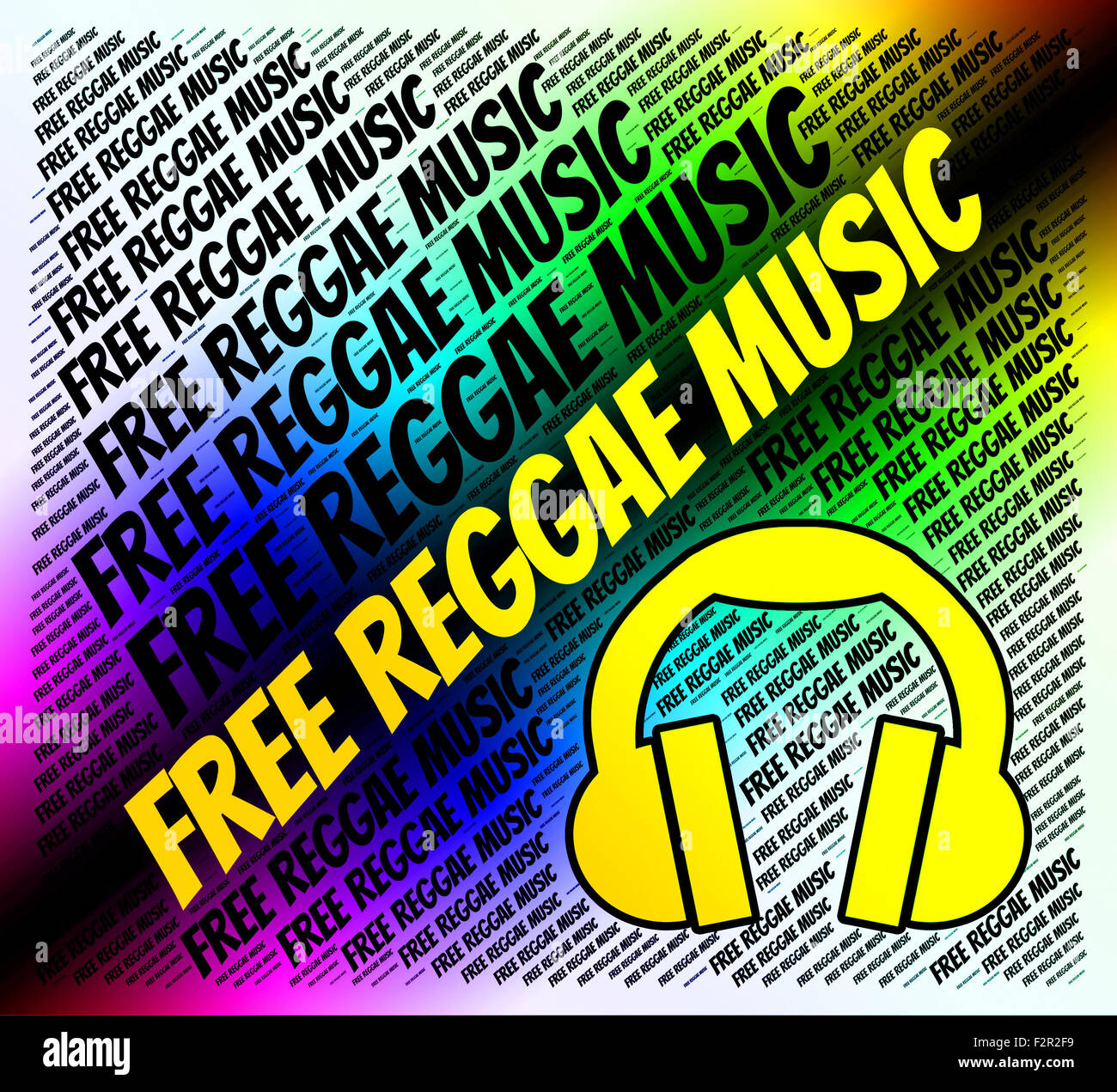 Free Reggae Music Indicating No Charge And Gratis Stock Photo - Alamy