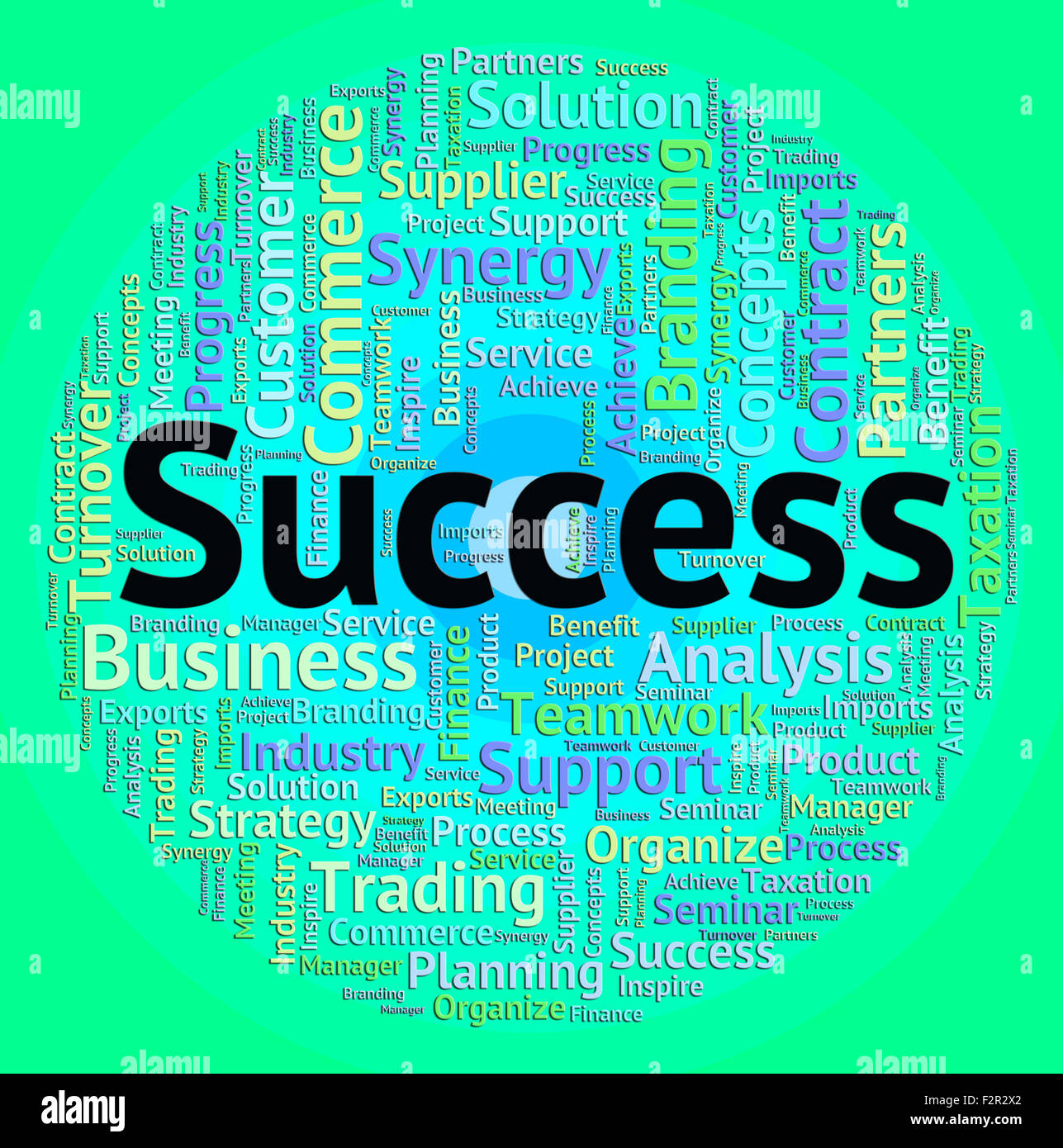 Success Word Showing Wordcloud Victors And Victorious Stock Photo - Alamy