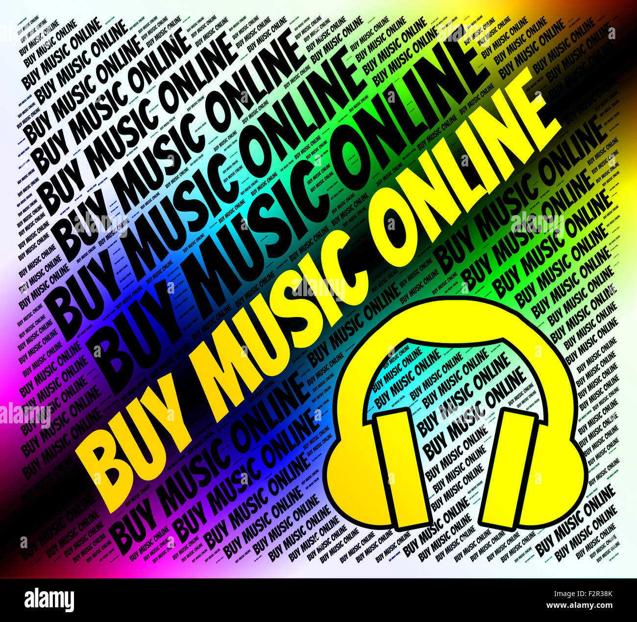 Buy Music Online Meaning World Wide Web And World Wide Web Stock Photo ...
