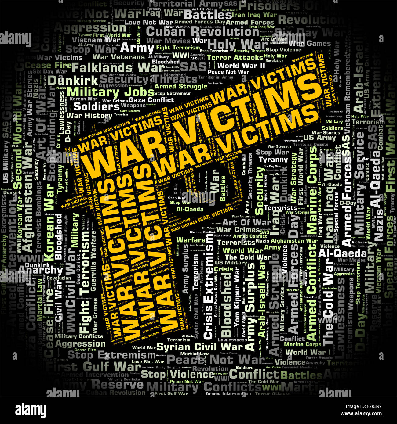 War showing military action words hi-res stock photography and images ...