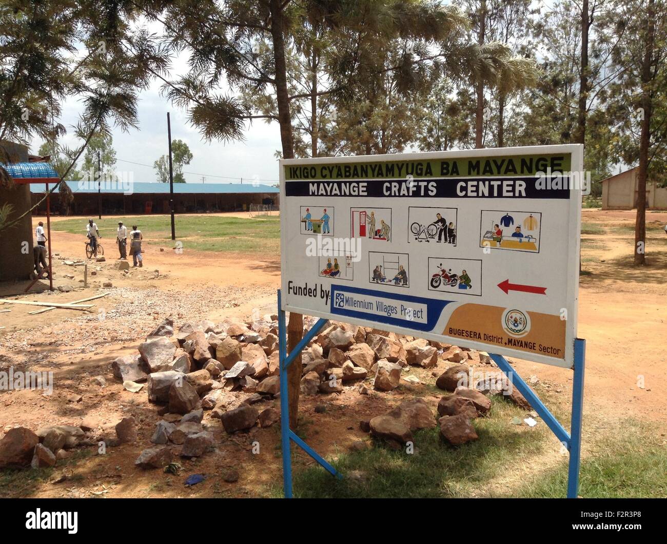 Mayange, Rwanda. 6th Mar, 2015. The crafts centre of Mayange was built ...