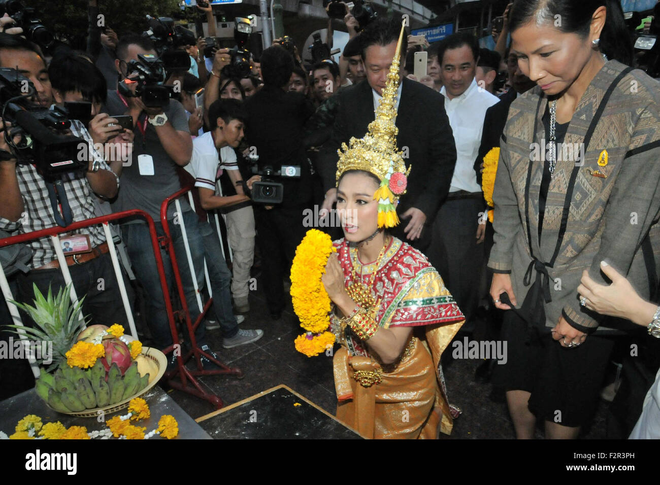 Bangkok, Thailand. 22nd Sep, 2015. Actress Michelle Yim from south ...