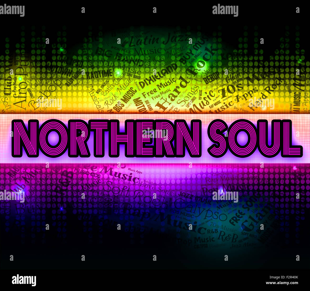 Soul Music Meaning Sound Tracks And Musical Stock Photo - Alamy