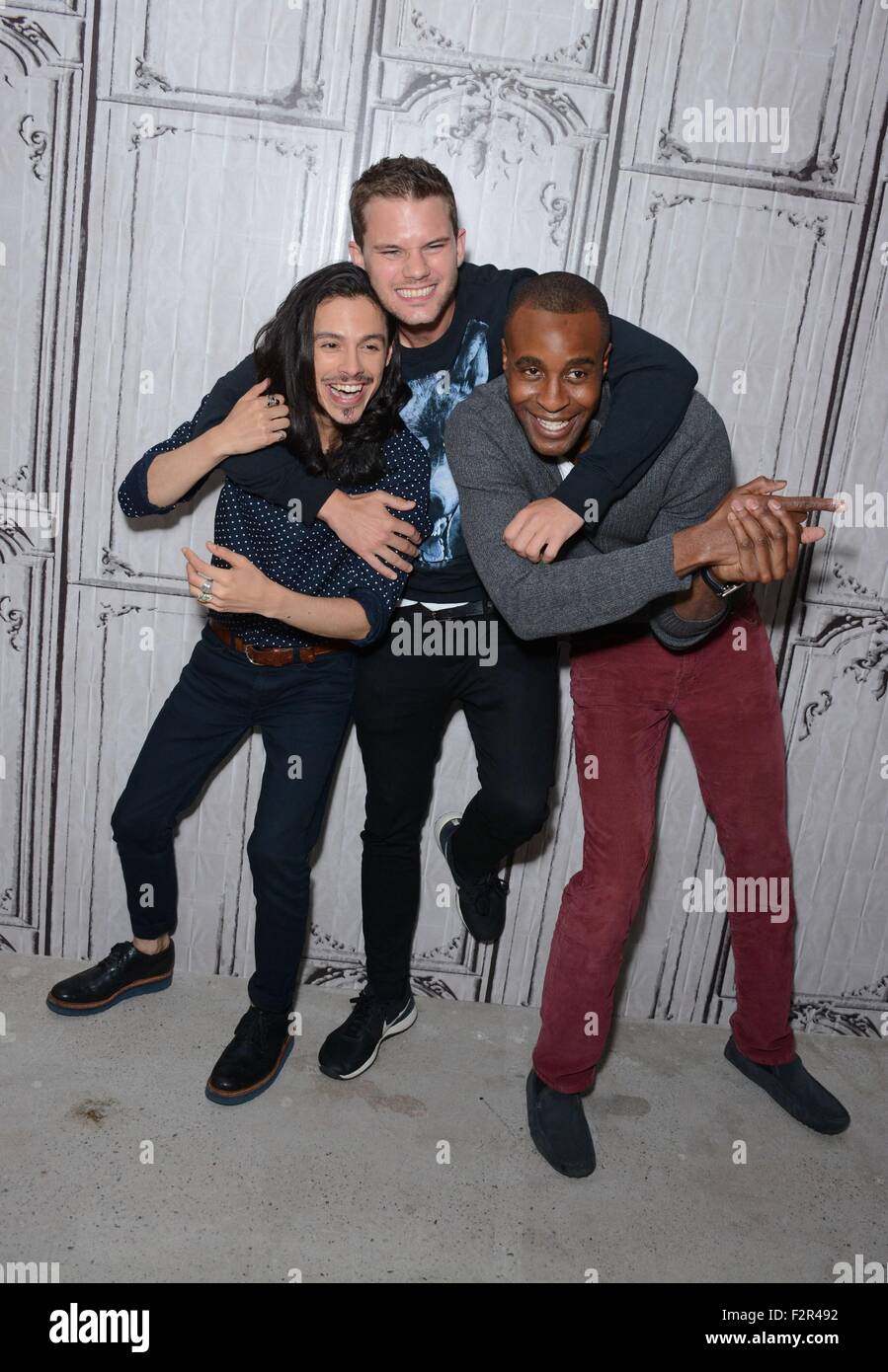 New York, NY, USA. 22nd Sep, 2015. Jonny Beauchamp, Jeremy Irvine ...