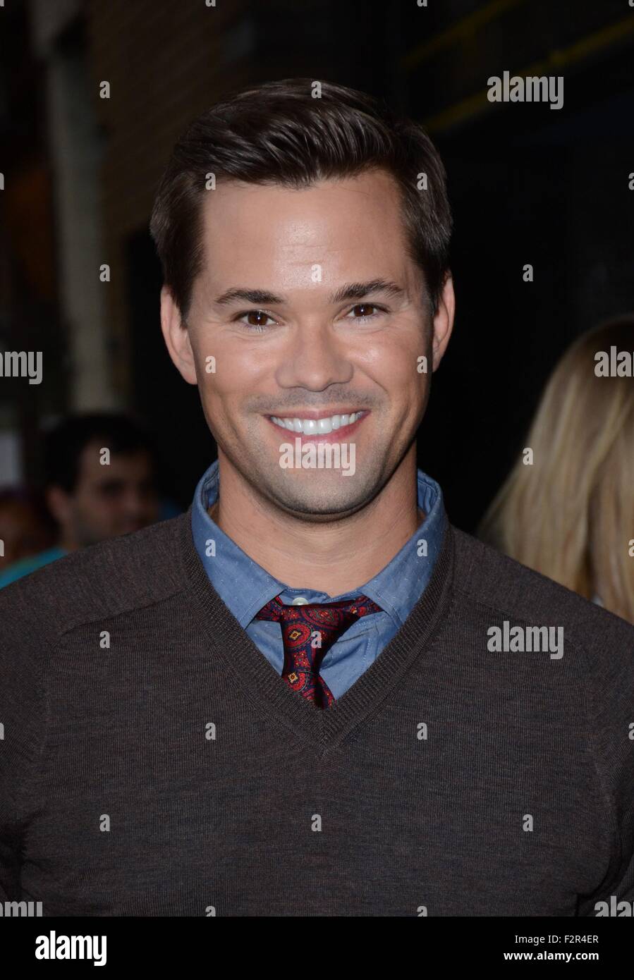 New York, NY, USA. 22nd Sep, 2015. Andrew Rannells at arrivals for THE ...