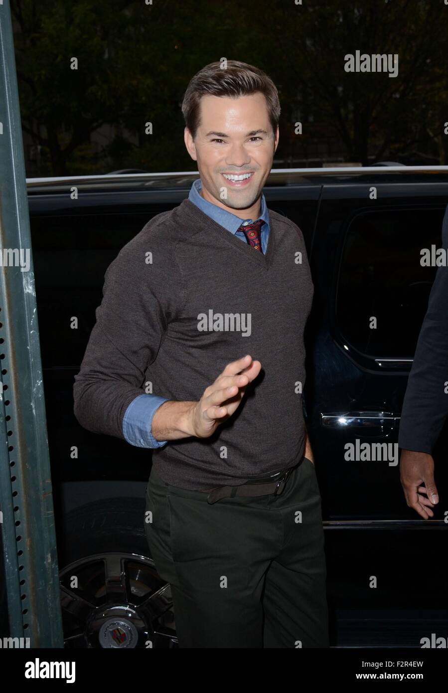 New York, NY, USA. 22nd Sep, 2015. Andrew Rannells at arrivals for THE ...