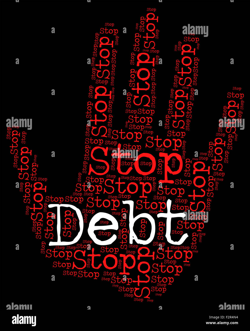 Debt warning hi-res stock photography and images - Alamy