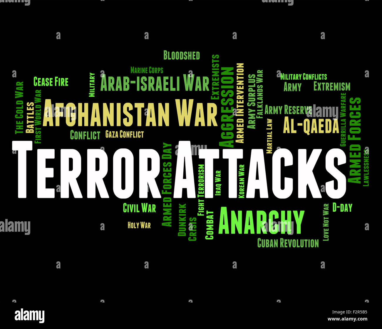 Terror Attacks Showing Freedom Fighter And Guerrilla Stock Photo - Alamy