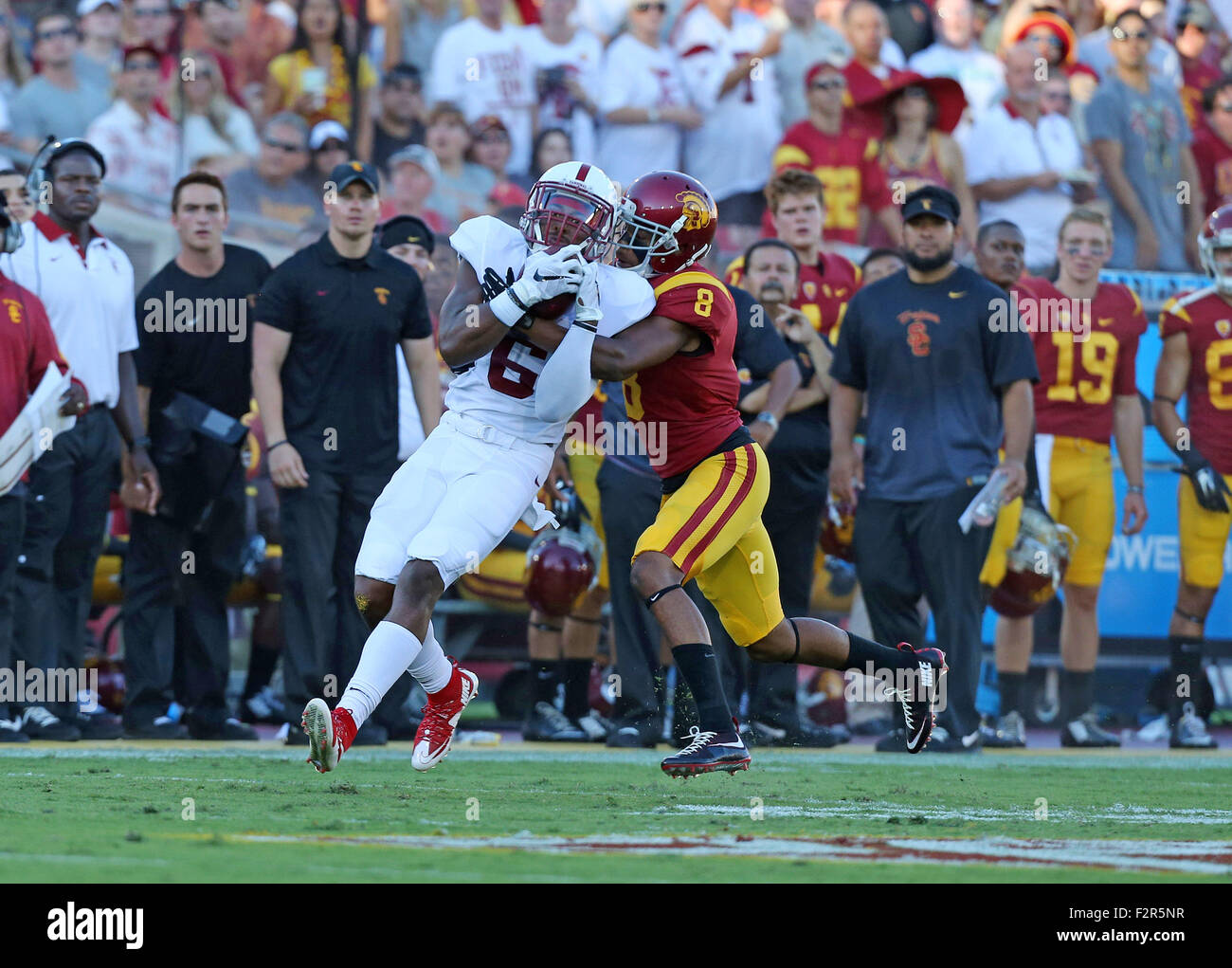 September 19, 2015 Stanford Cardinal wide receiver Francis Owusu #6 ...