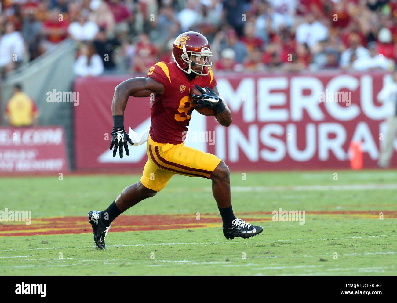 September 19, 2015 USC Trojans wide receiver JuJu Smith-Schuster #9 ...